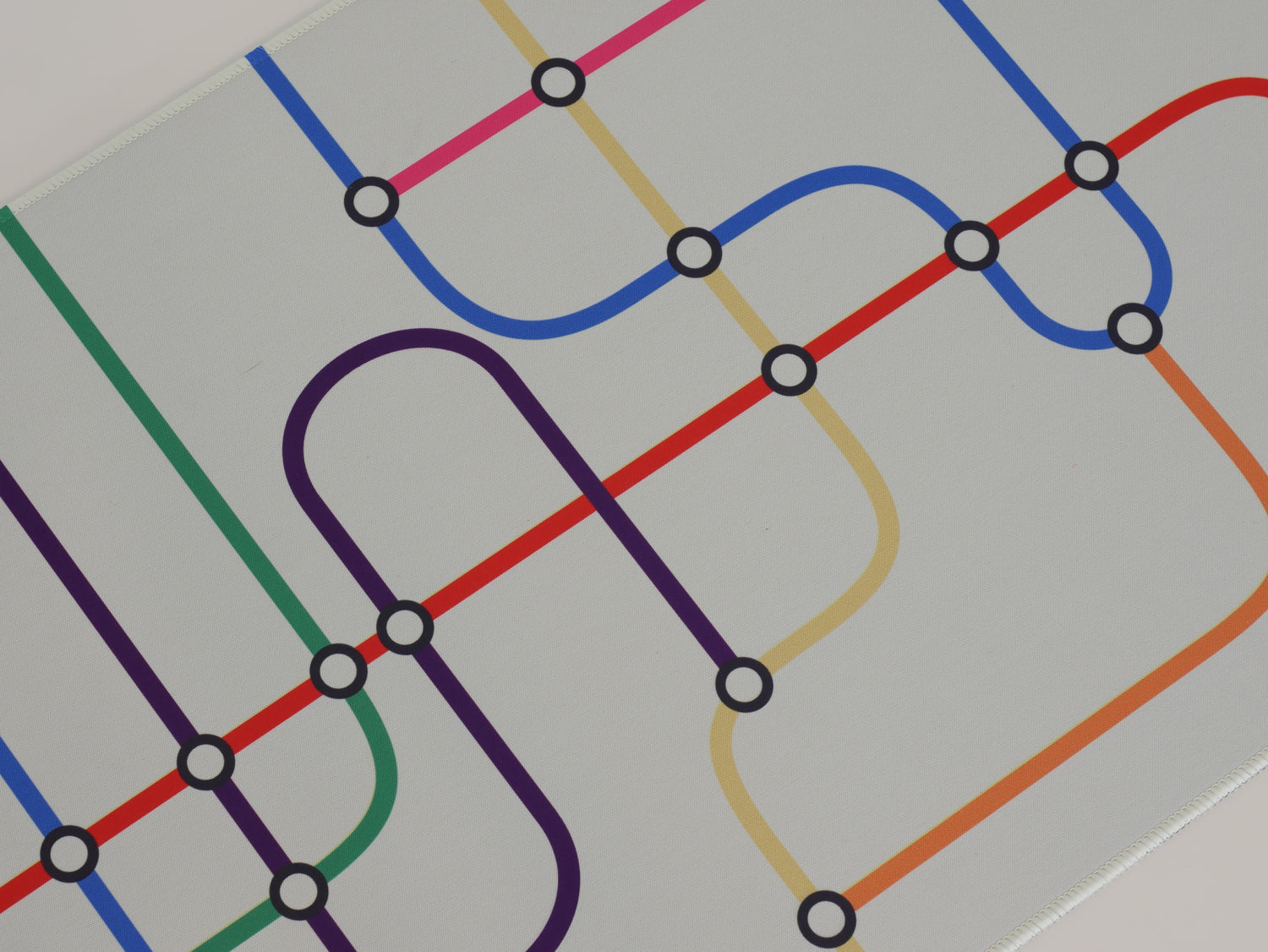 Featured Product: Subway Transit Desk Mat - Desk Cookies