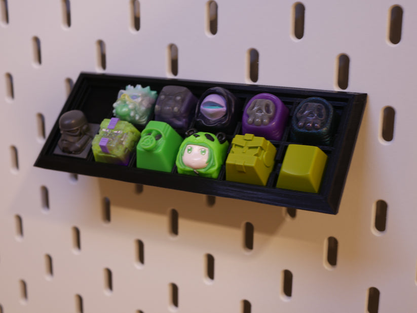 IKEA SKADIS Pegboard Artisan Keycap Tray - Desk Cookies